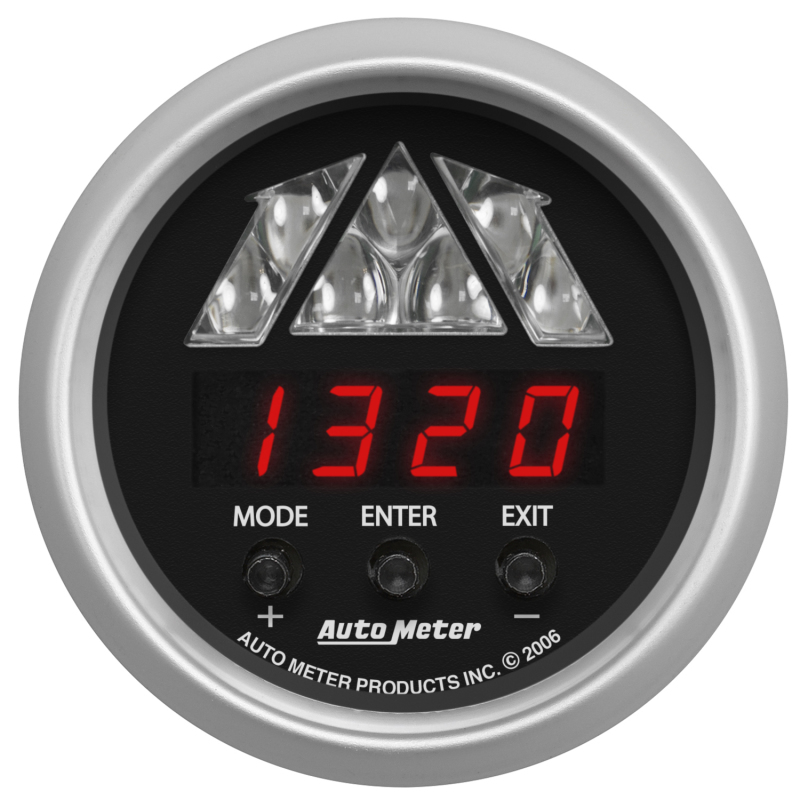 Autometer Sport-Comp 52mm 0-15k RPM Digital Pro Shift System Shift ...