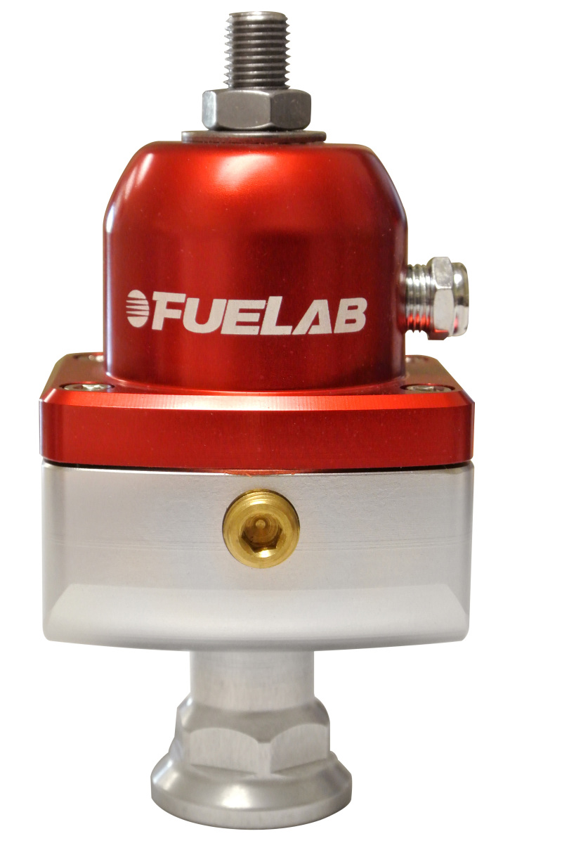 Fuelab 55501-2 Red/Silver 4-12 PSI Universal Carbureted Blocking Style ...